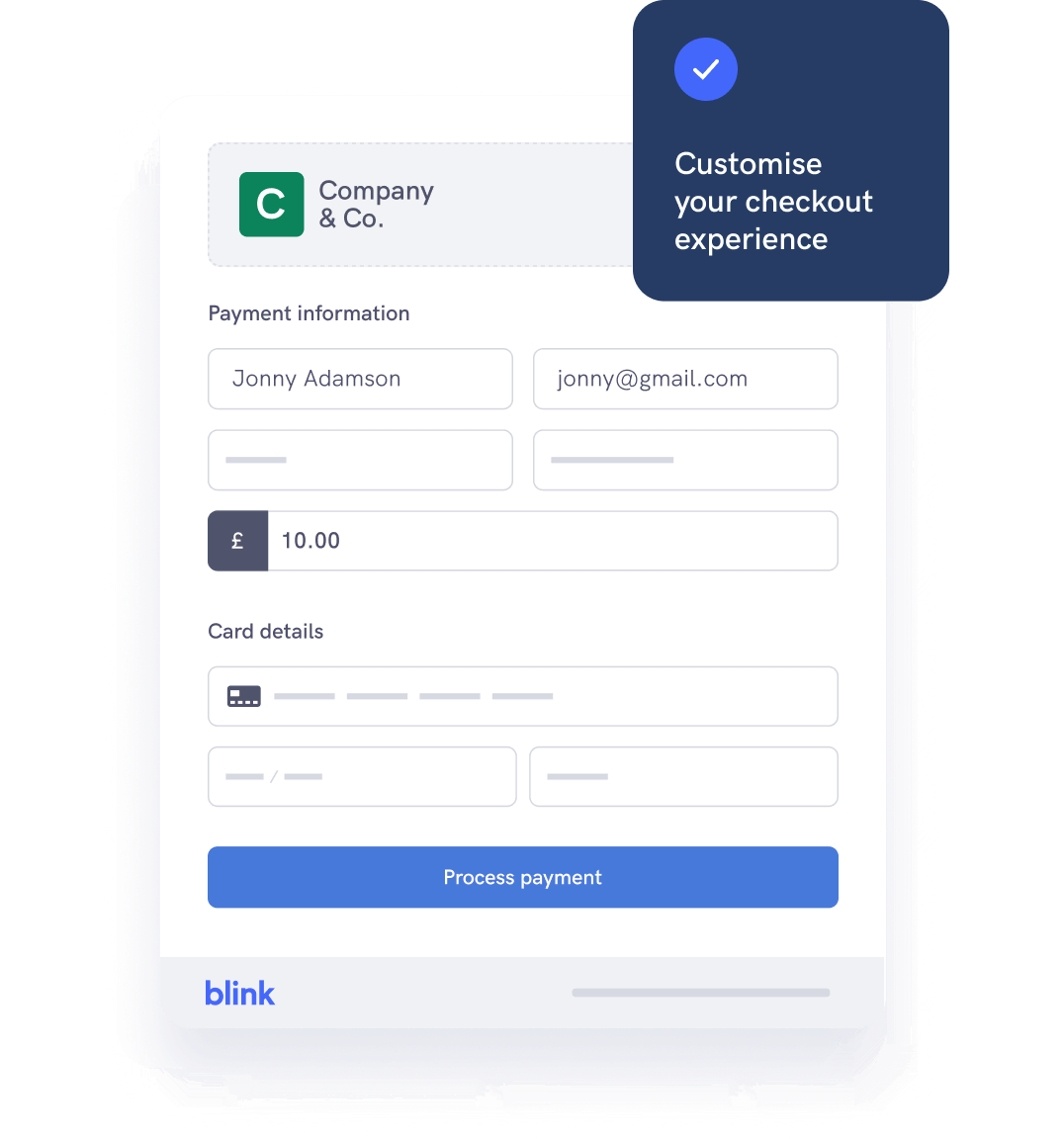 Transform how you take payments with pages | Blink Payment